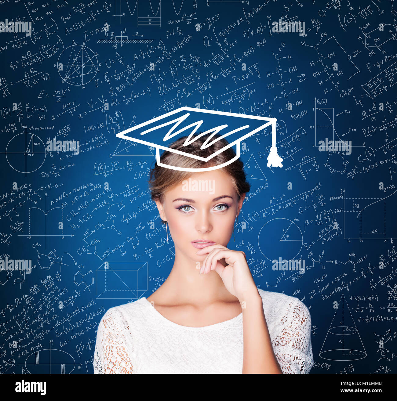 Educated young woman hi-res stock photography and images - Alamy
