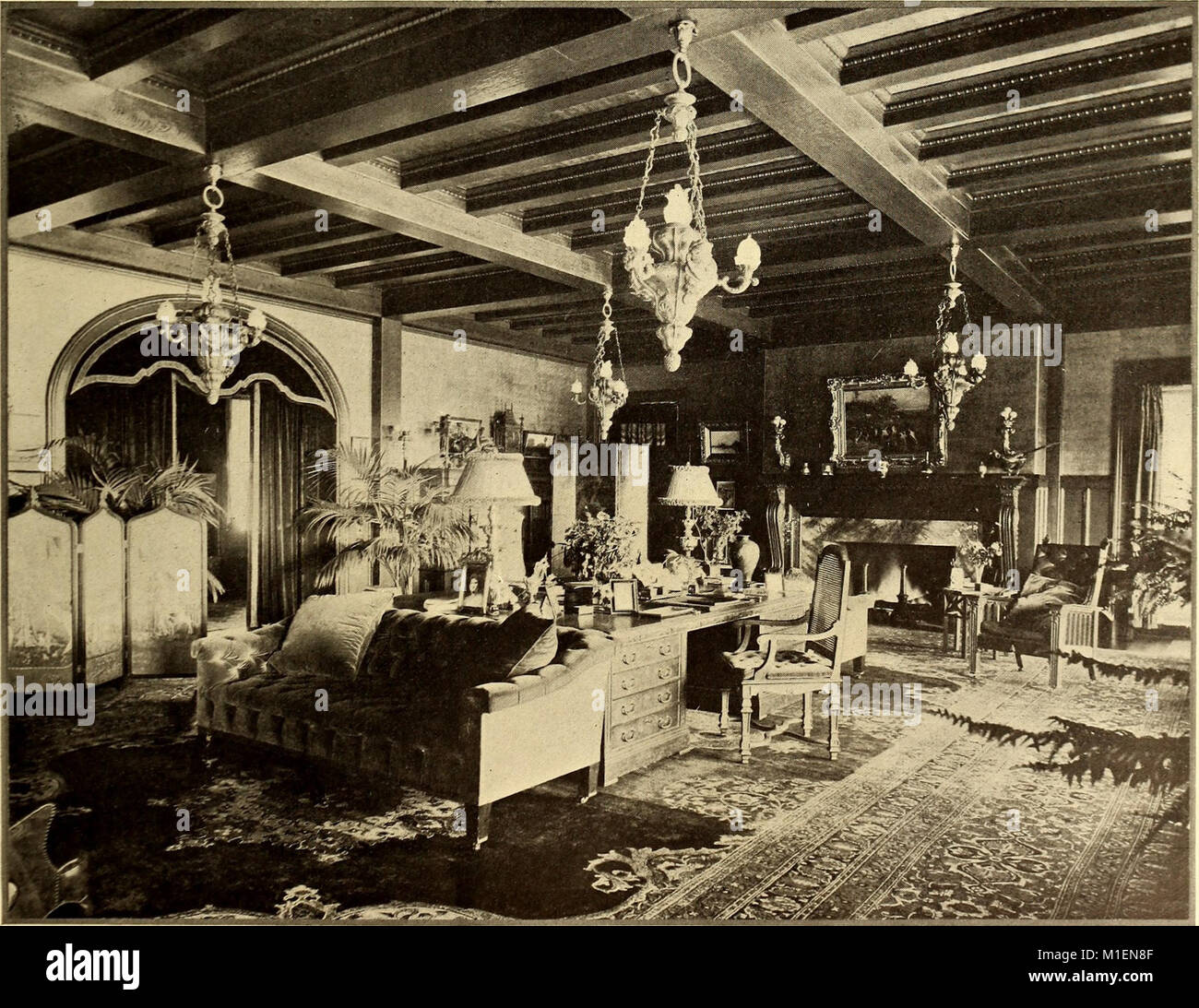 American Homes and Gardens (1912) explores various architectural styles ...