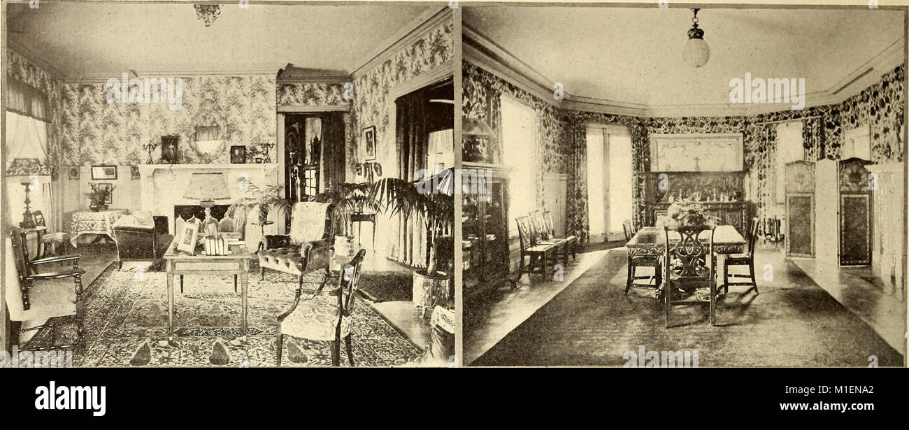 The 1912 publication 'American Homes and Gardens' showcases the design ...