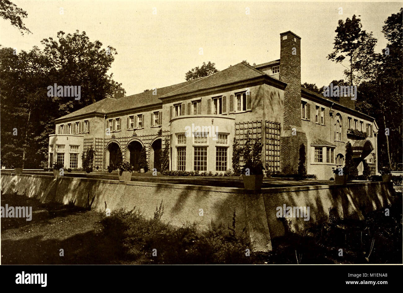 This 1908 publication explores the design, landscaping, and ...