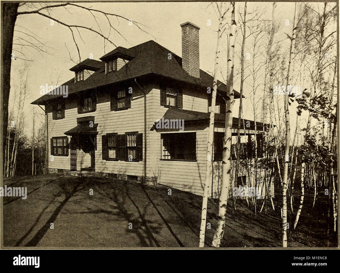 'American Homes and Gardens' (1912) highlights the design and ...