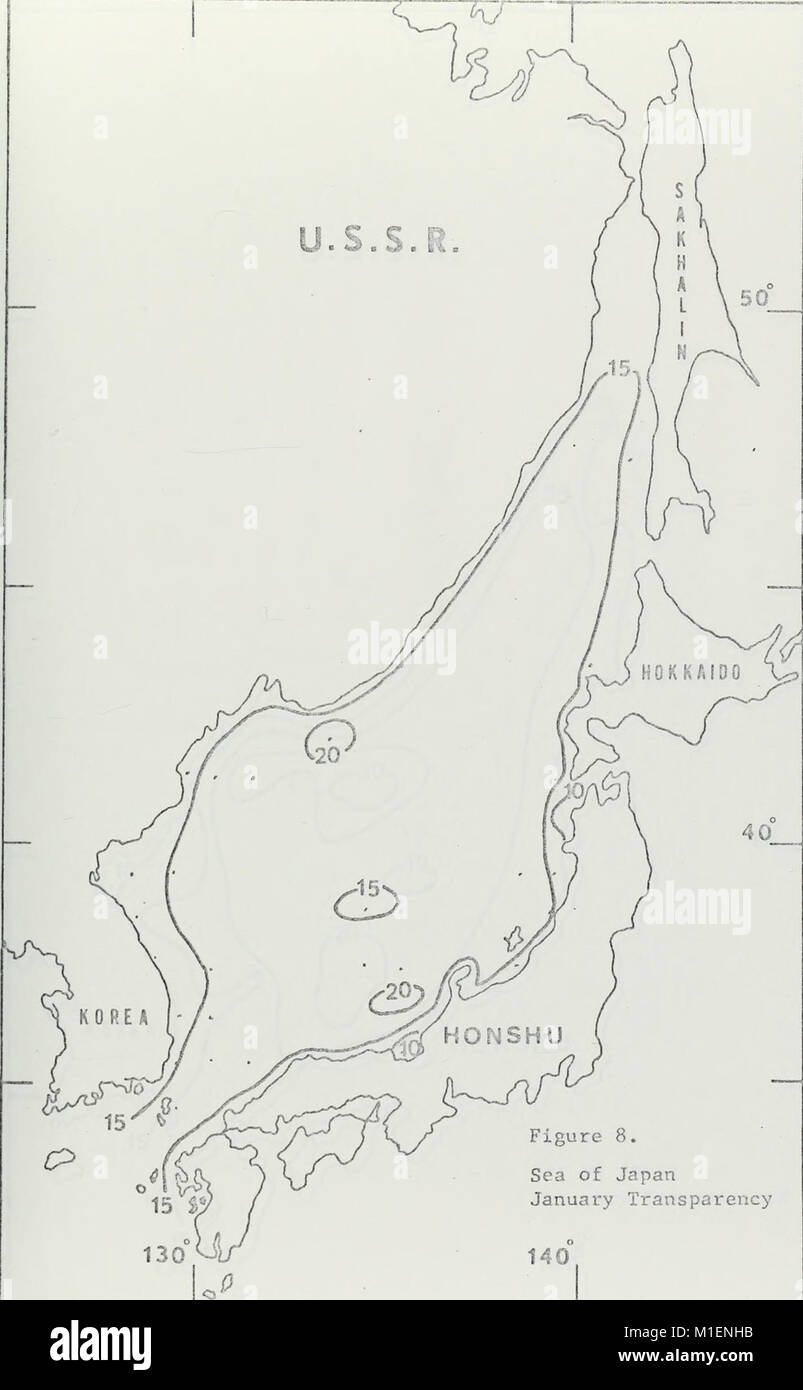 This 1970 atlas documents the Secchi disc transparency and Forel-Ule ...