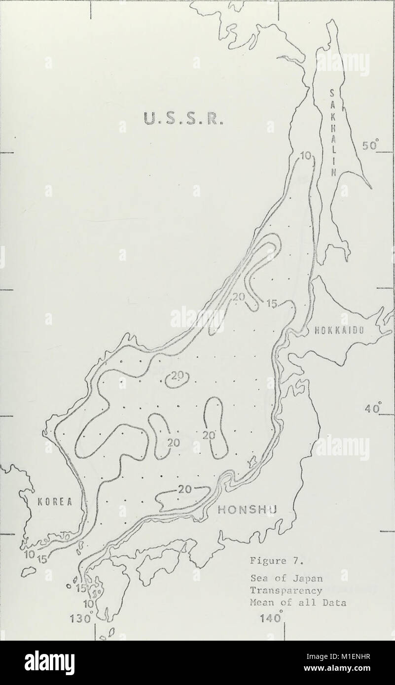 This 1970 atlas documents Secchi disc transparency and Forel-Ule color ...
