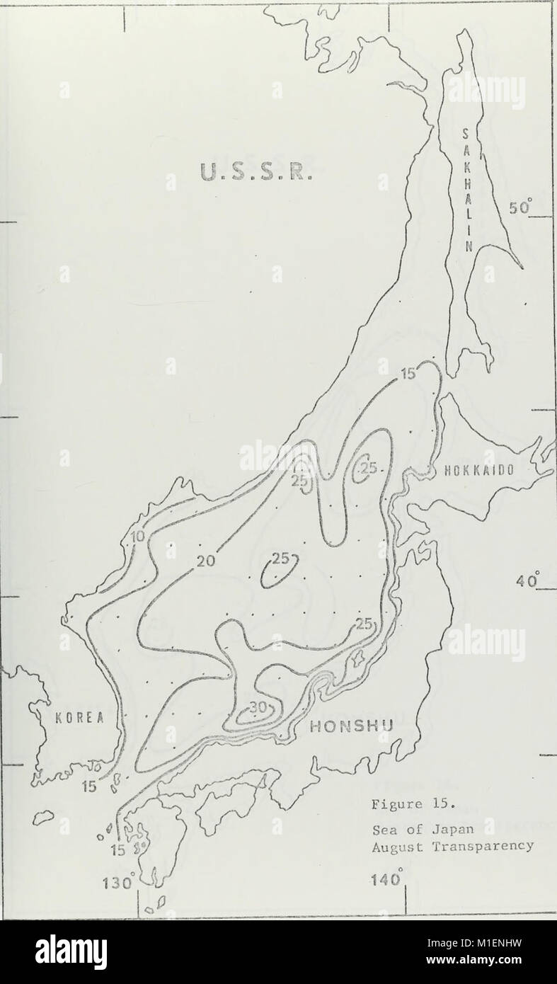 This atlas (1970) contains Secchi disc transparency measurements and ...