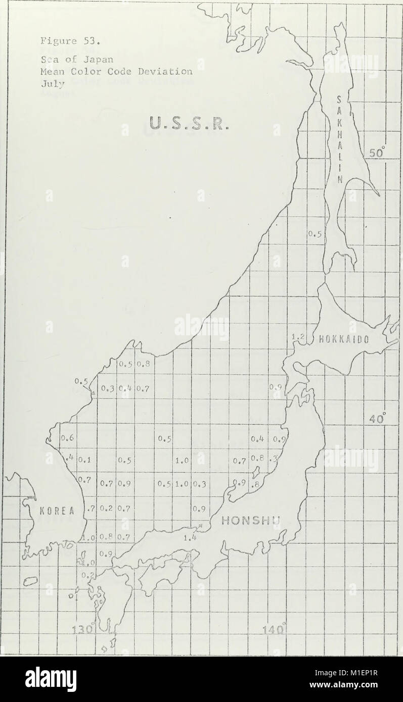 This 1970 atlas presents Secchi disk transparency measurements and ...