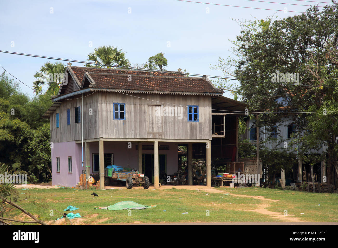 villages and rural scenes in cambodia Stock Photo - Alamy