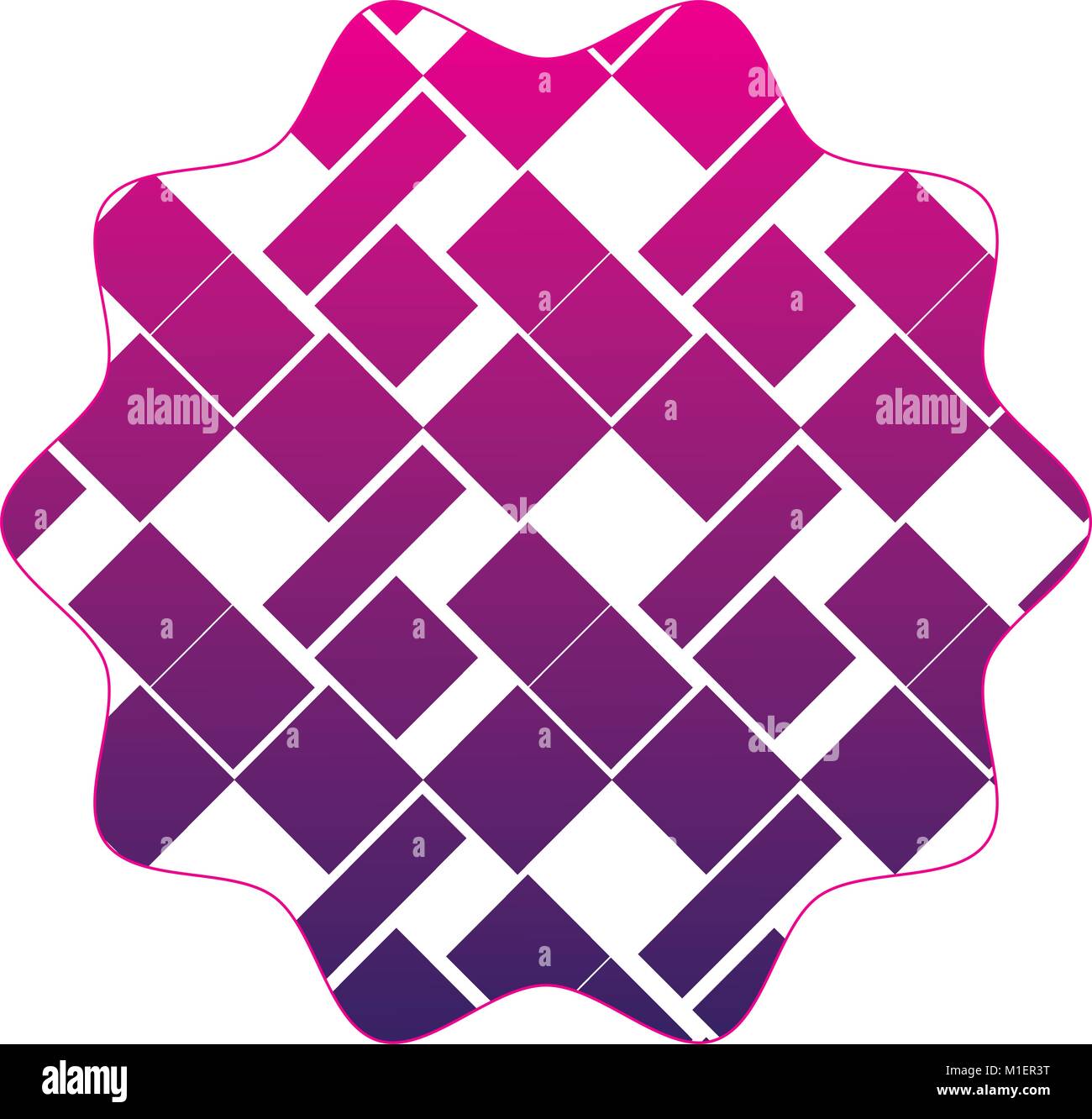 silhouette star with pattern seamless shapes background style Stock ...