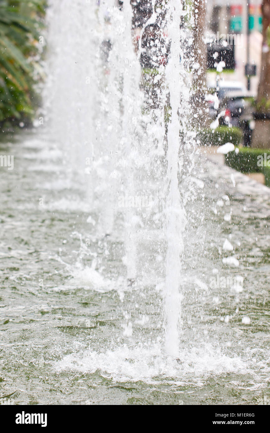 Water fountain spurt pond hi-res stock photography and images - Alamy