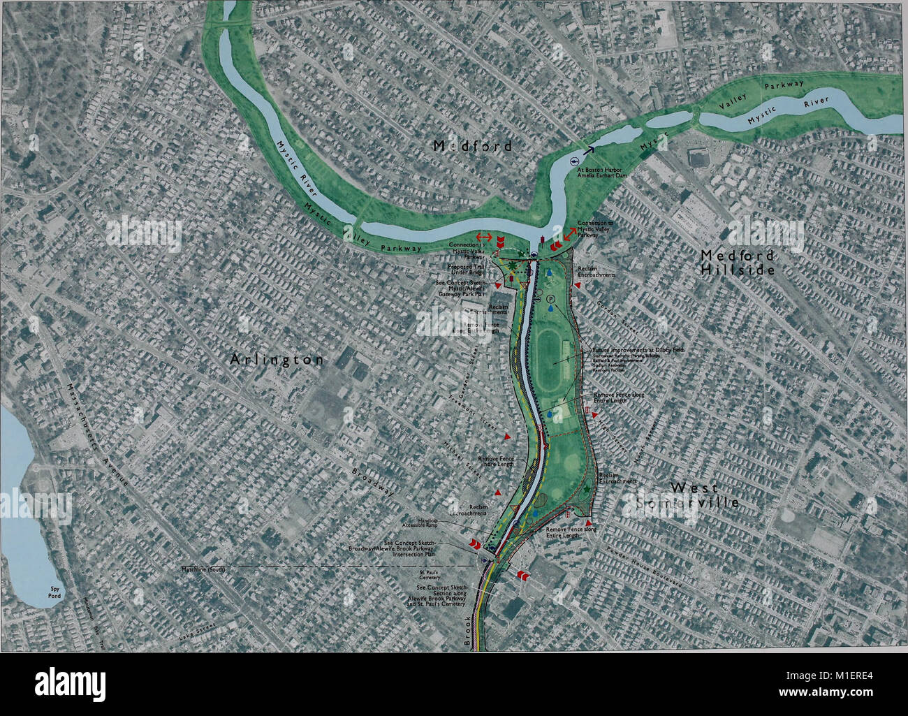 A 2003 master plan for the Alewife Reservation and Alewife Brook in ...