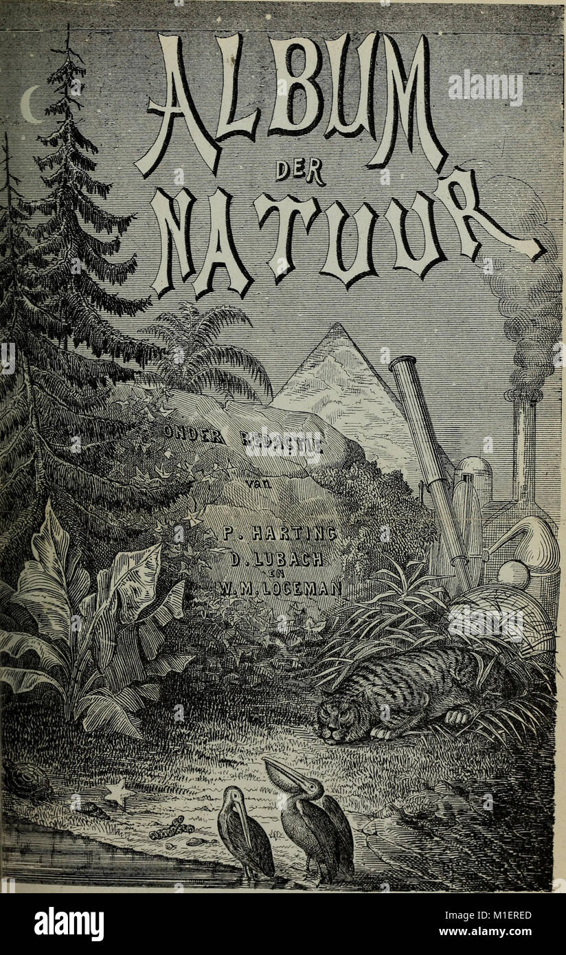 The 'Album der Natuur' (Album of Nature), published in the 18th century ...