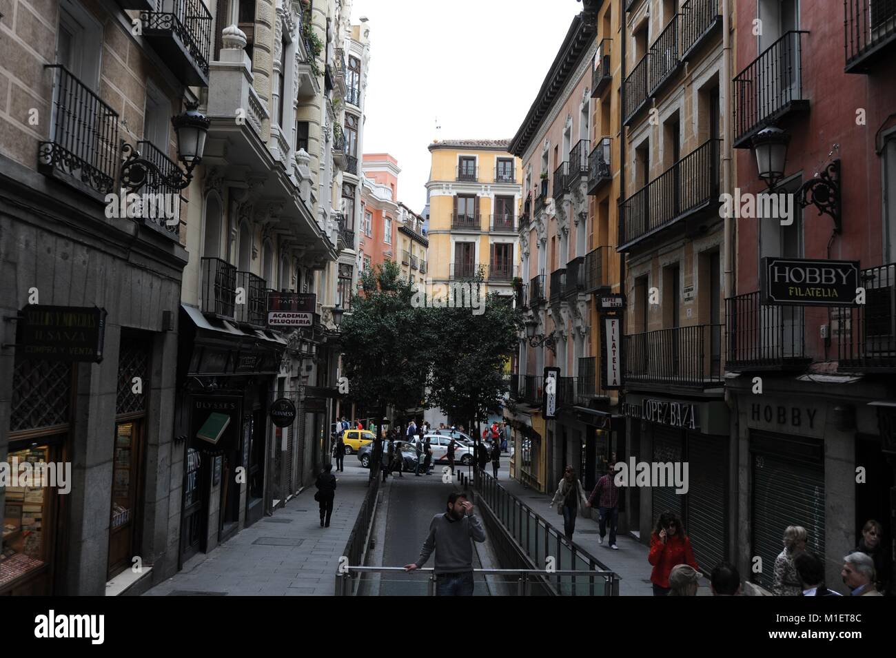 Madrid, Main Square, Popular Tourist spot Stock Photo - Alamy