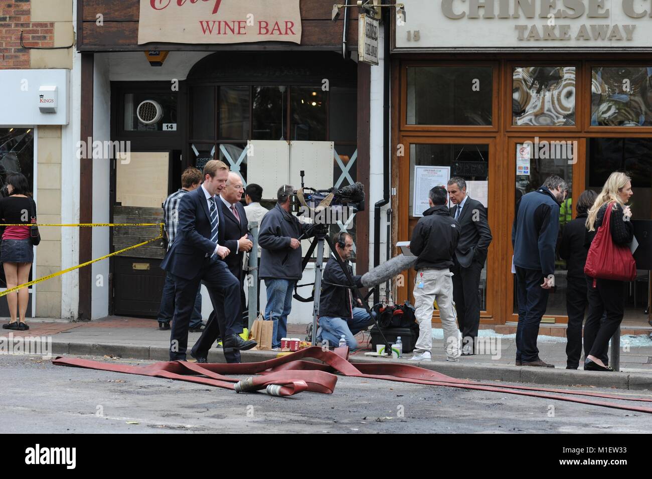 London Riots, the aftermath Stock Photo - Alamy