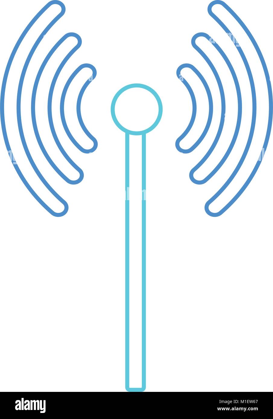 Isolated wifi design Stock Vector Image & Art - Alamy