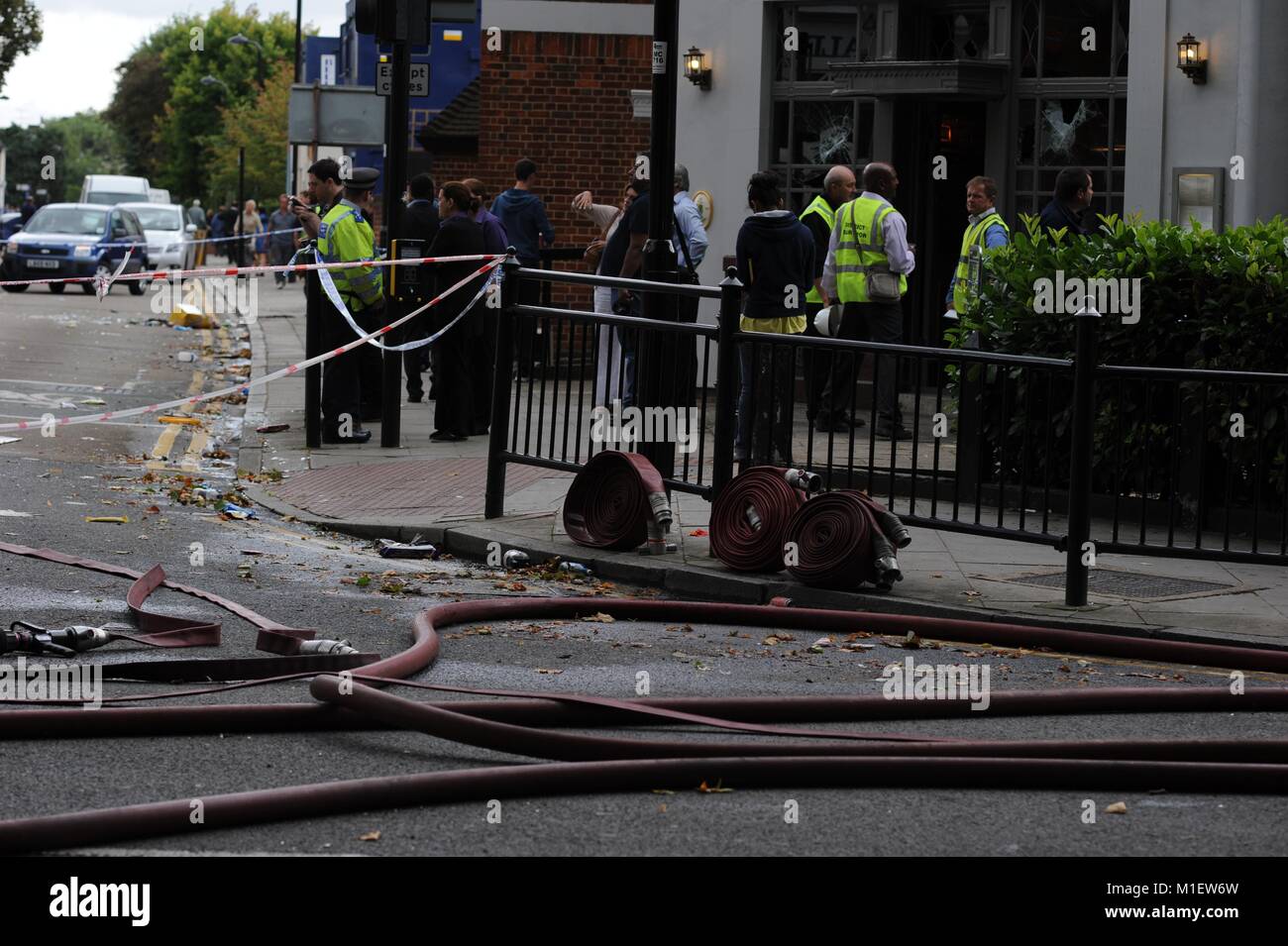 London Riots, the aftermath Stock Photo - Alamy
