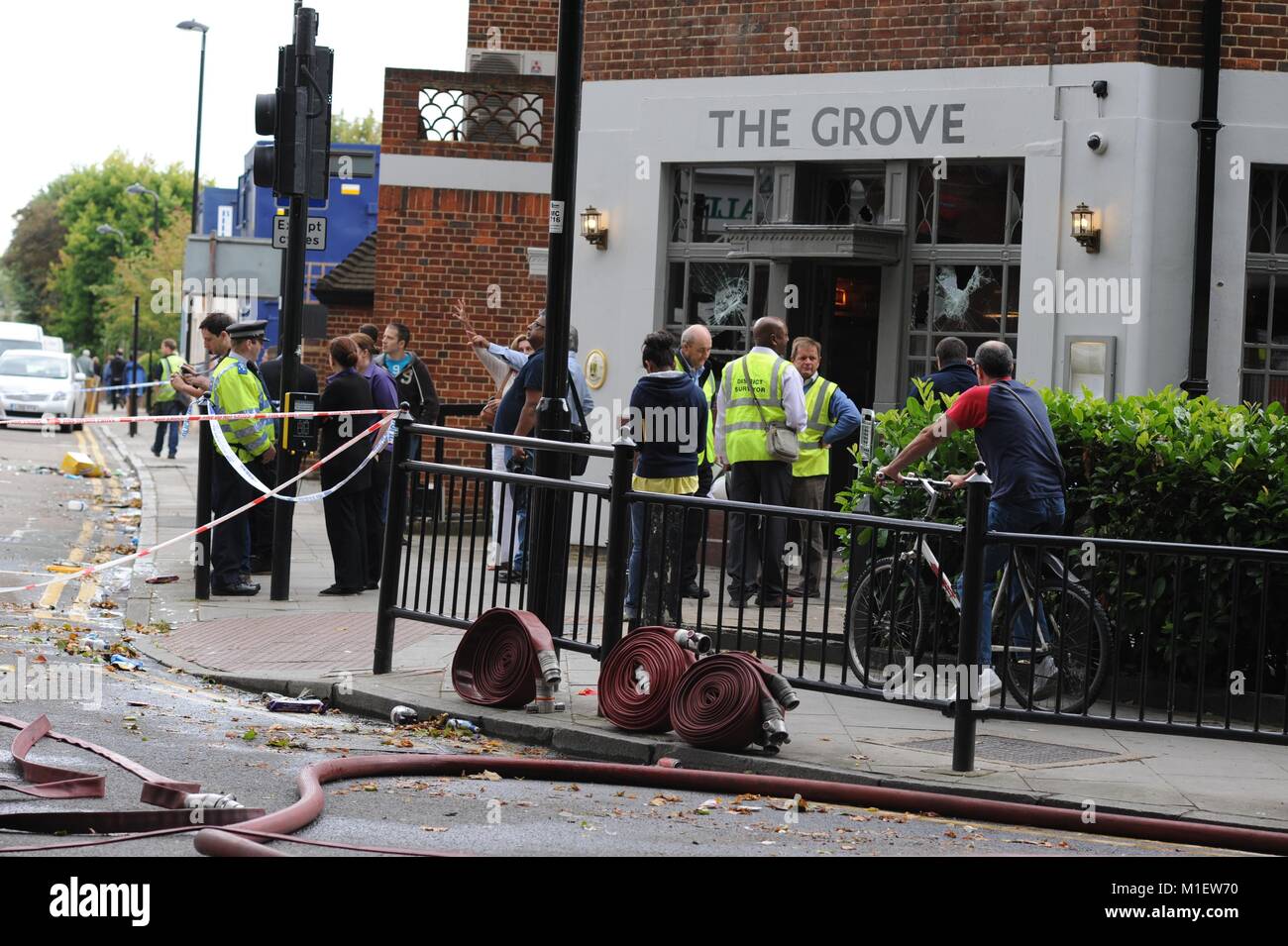 London Riots, the aftermath Stock Photo - Alamy