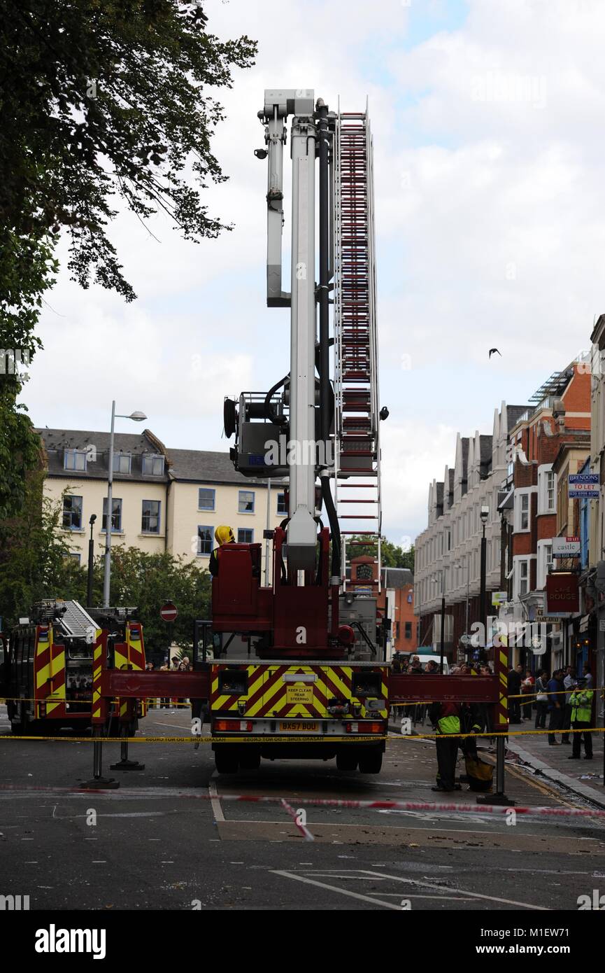 London Riots, the aftermath Stock Photo - Alamy