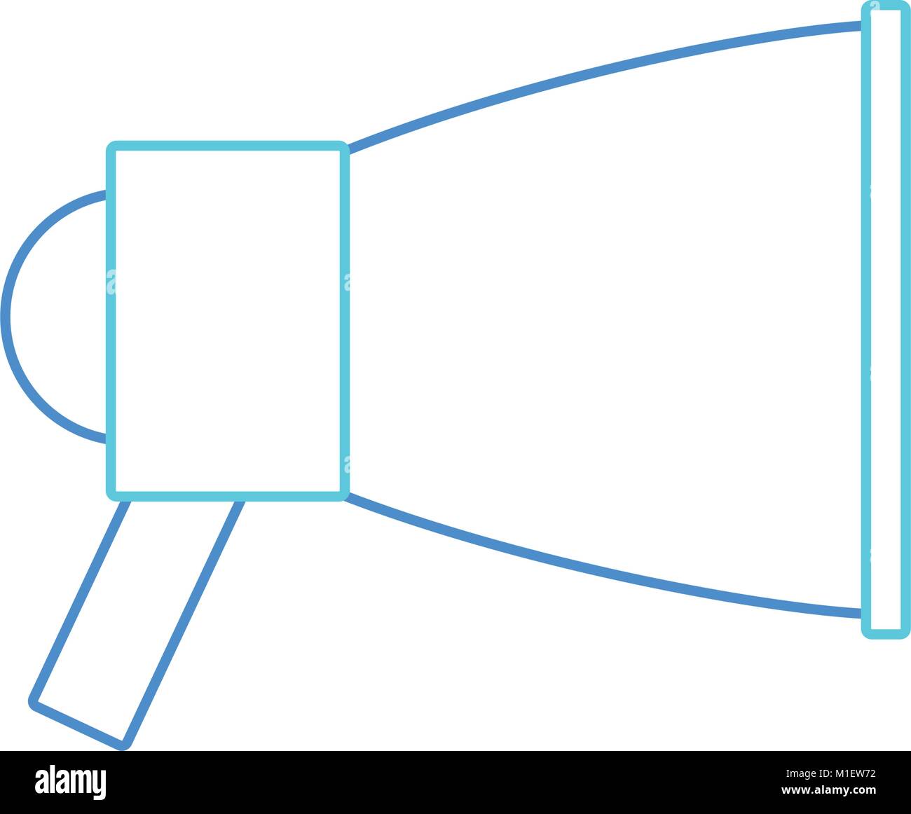 Isolated megaphone design Stock Vector Image & Art - Alamy