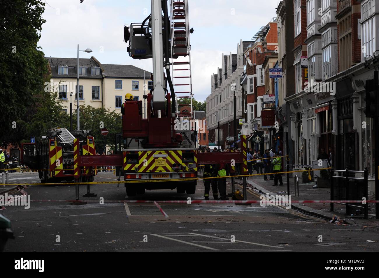 London Riots, the aftermath Stock Photo - Alamy