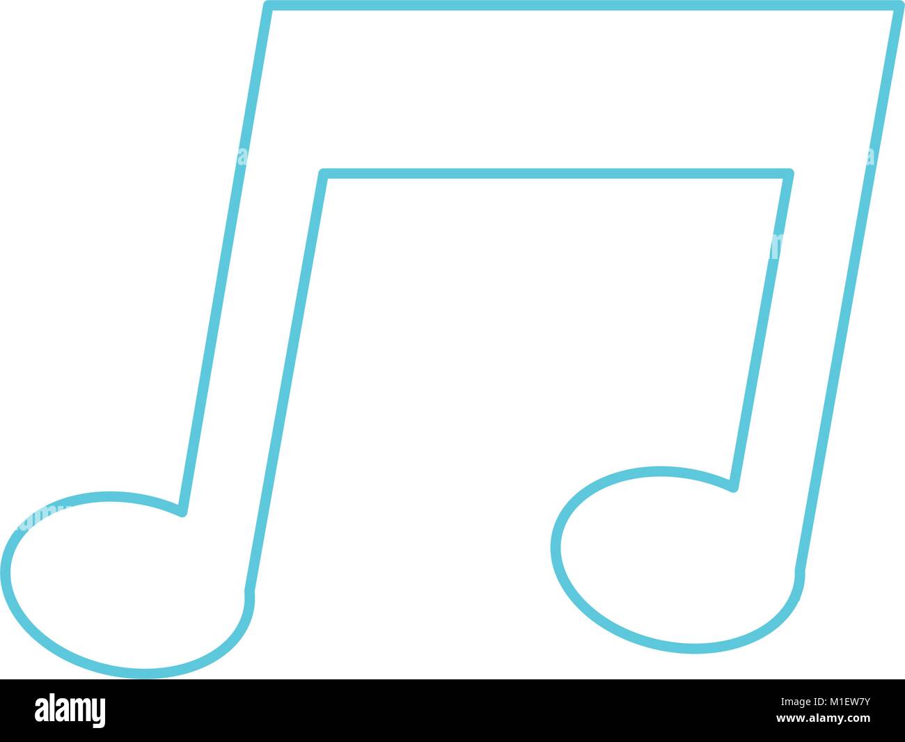 Music note design Stock Vector Image & Art - Alamy