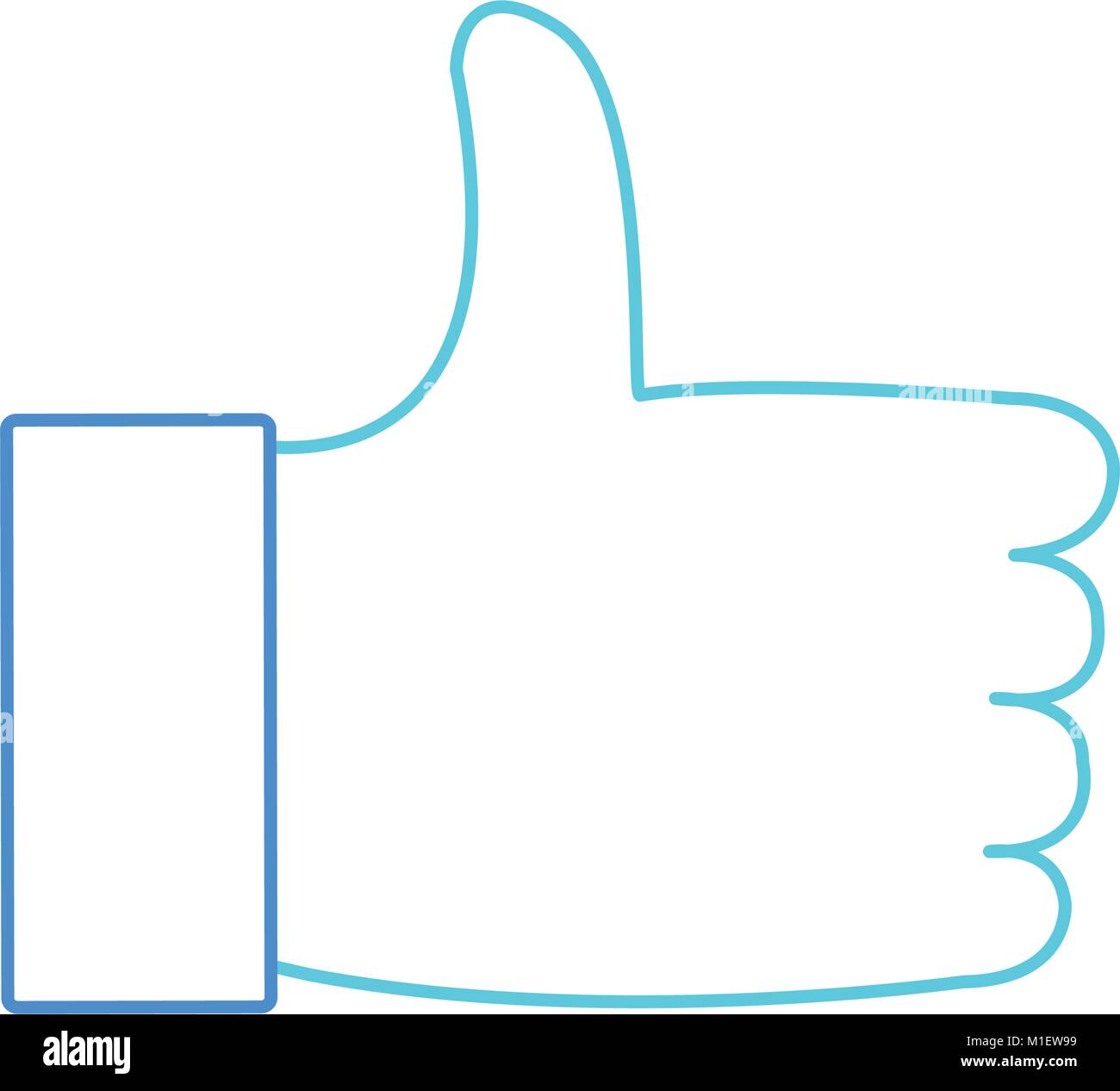 Thumbs up design Stock Vector Image & Art - Alamy