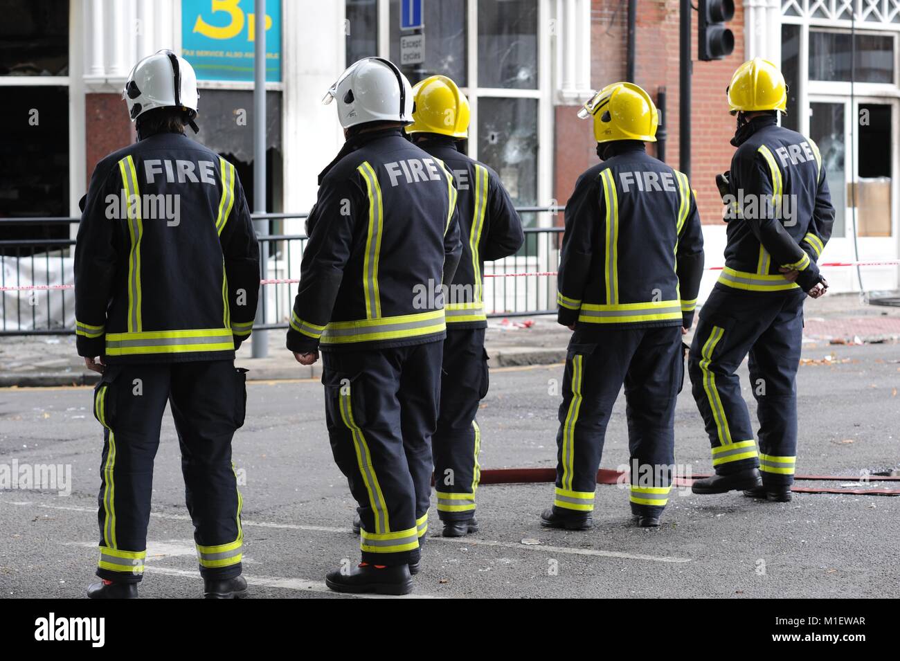 London Riots, the aftermath Stock Photo - Alamy