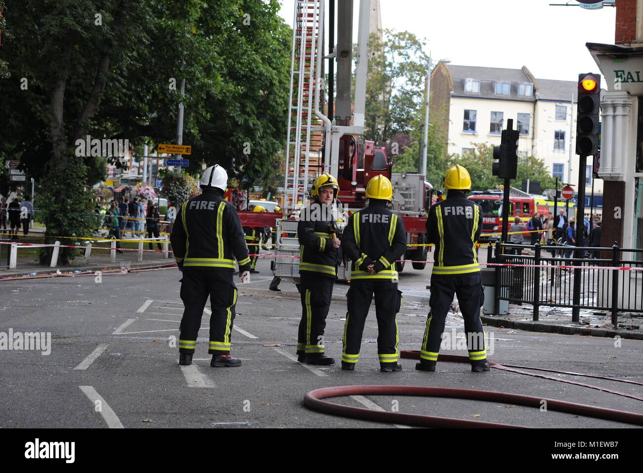 London Riots, the aftermath Stock Photo - Alamy