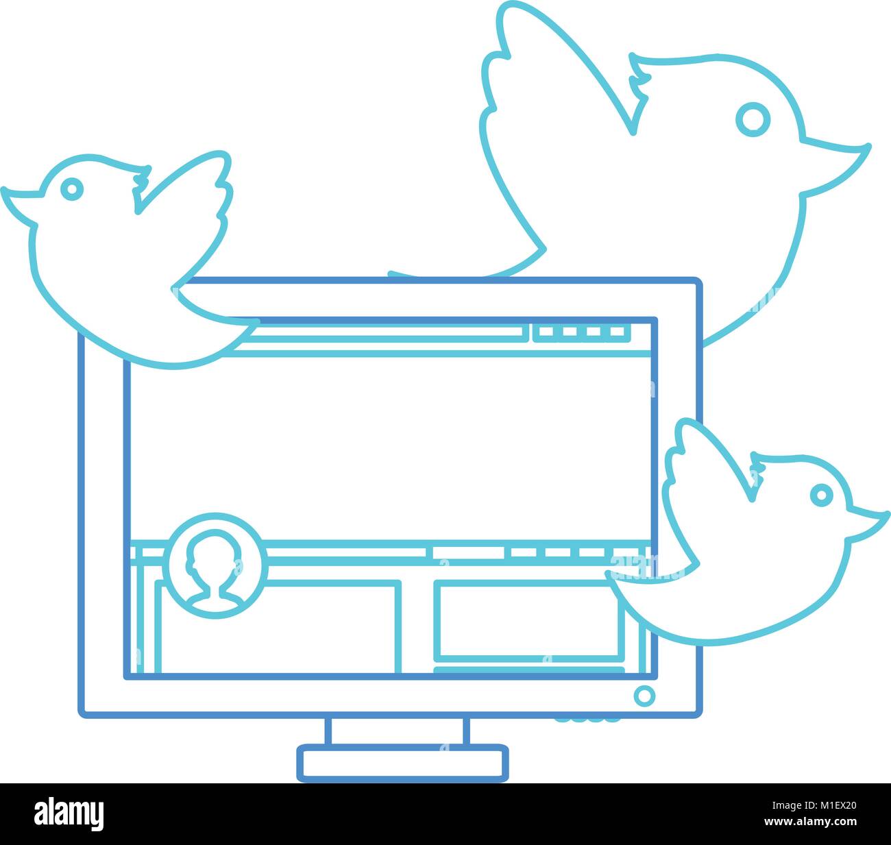 Isolated computer design Stock Vector Image & Art - Alamy