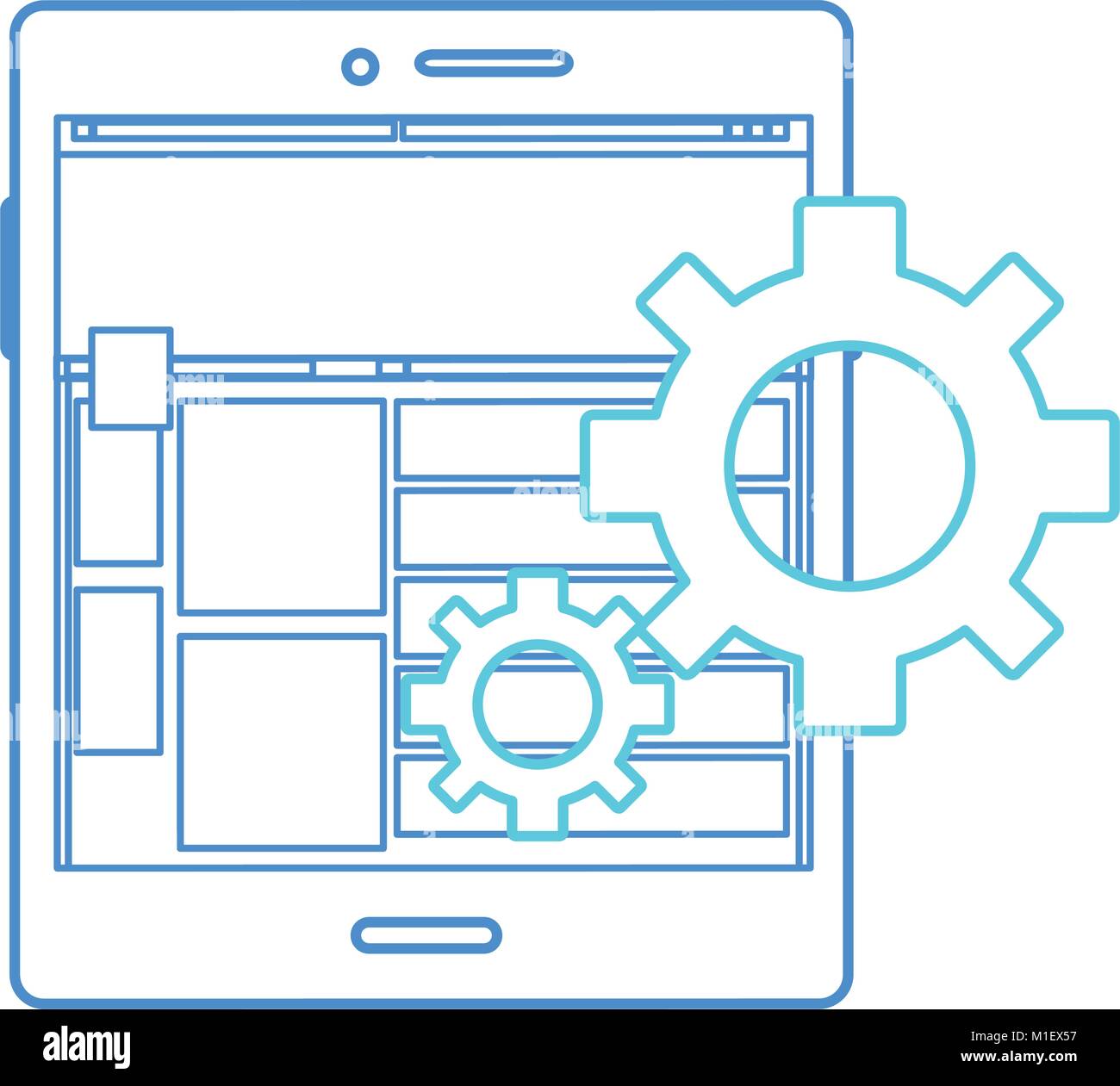 Isolated tablet design Stock Vector Image & Art - Alamy