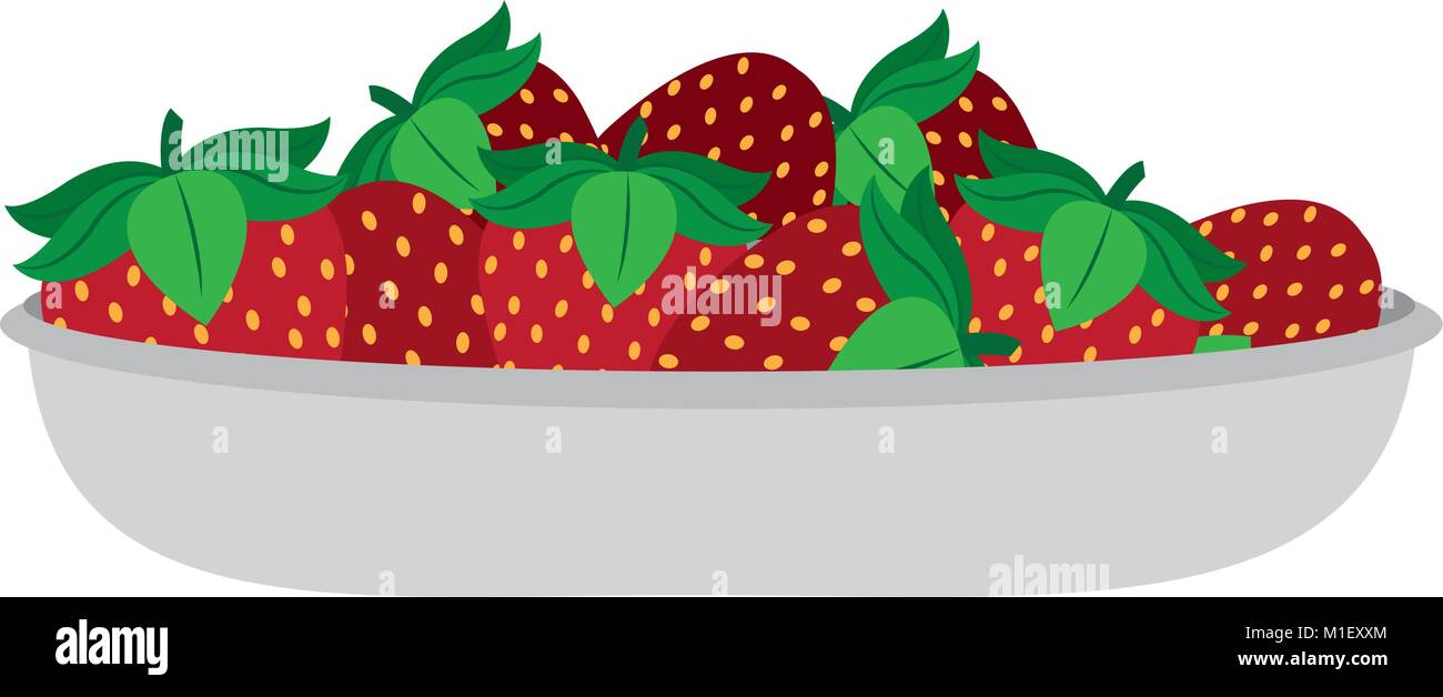 Isolated strawberry design Stock Vector Image & Art - Alamy