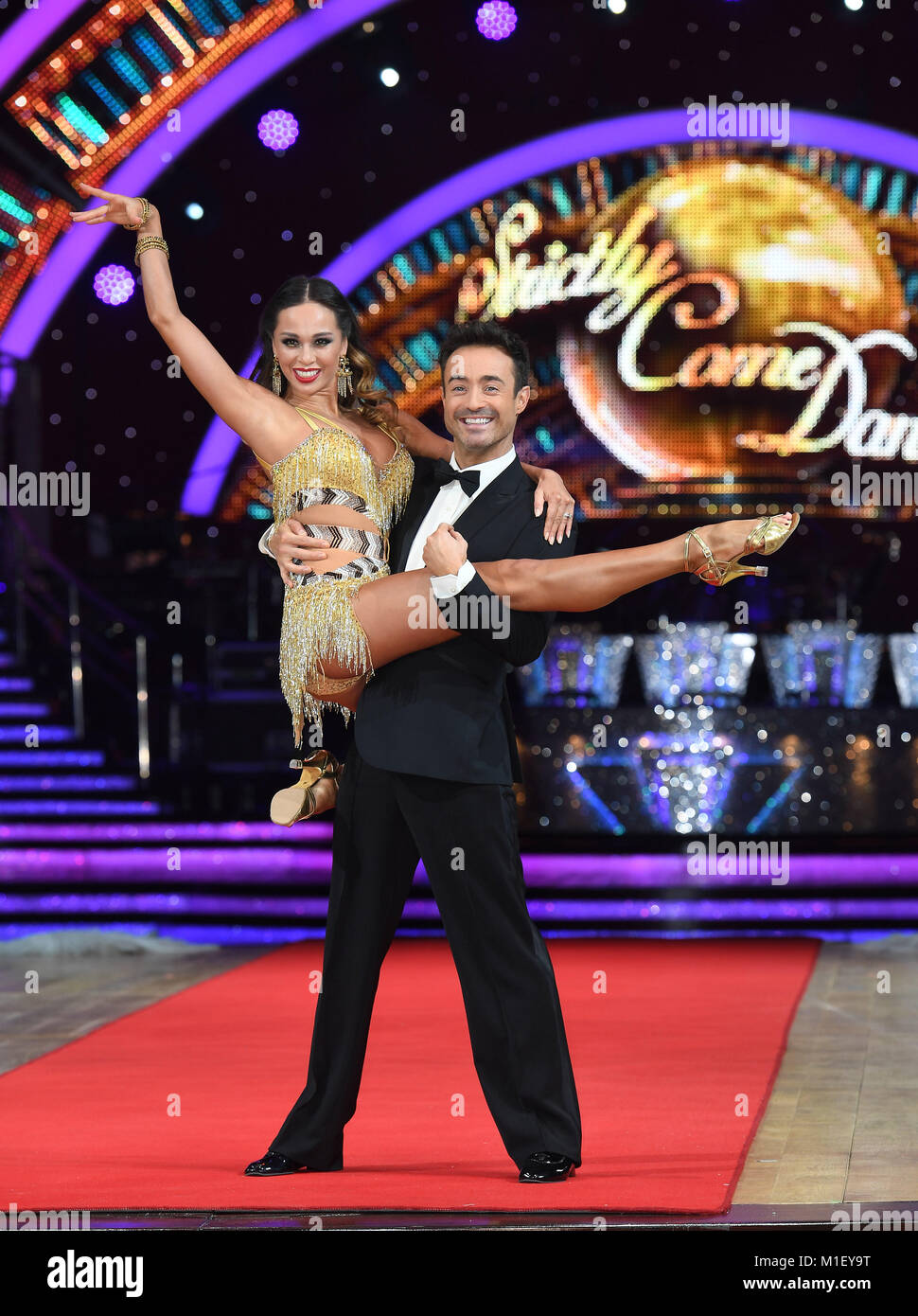 Joe McFadden & Katya Jones at The Strictly Come Dancing Live Tour ...