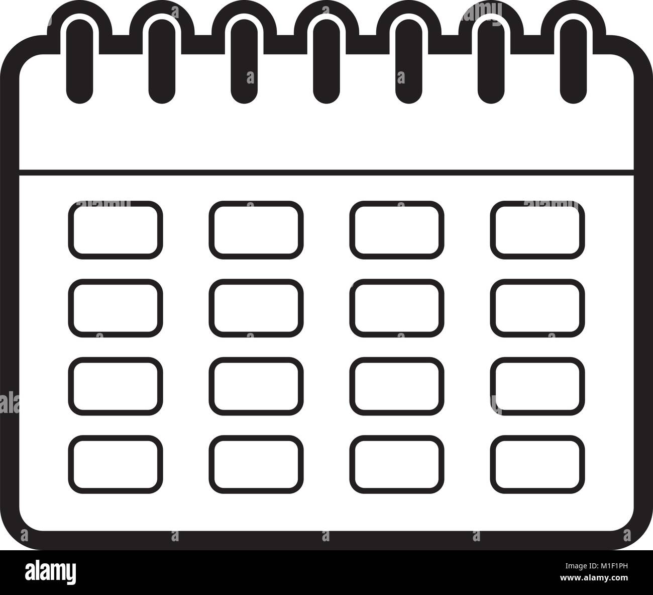 calendar vector illustration Stock Vector Image & Art - Alamy