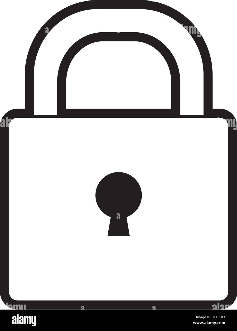 padlock vector illustration Stock Vector Image & Art - Alamy