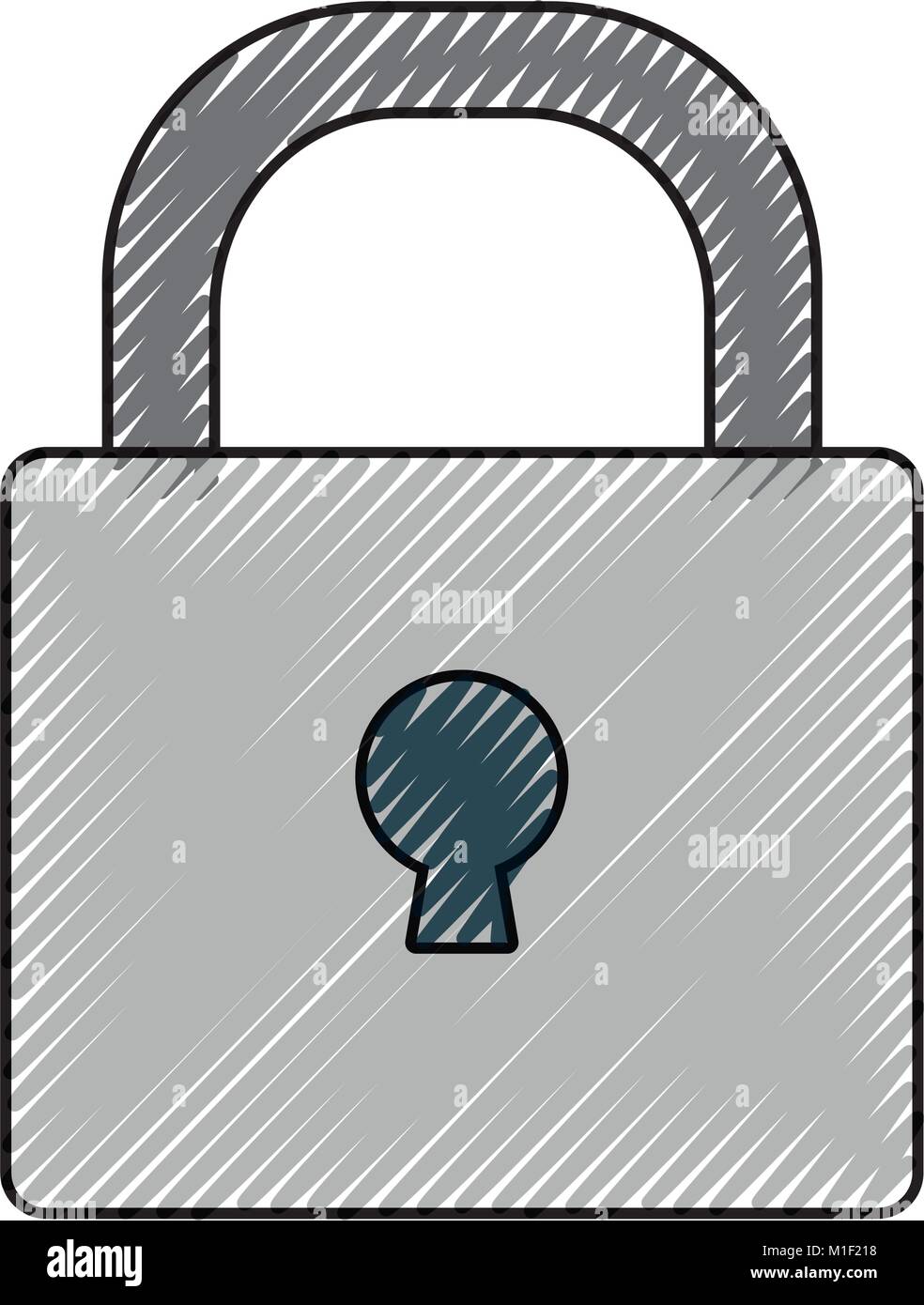 padlock vector illustration Stock Vector Image & Art - Alamy