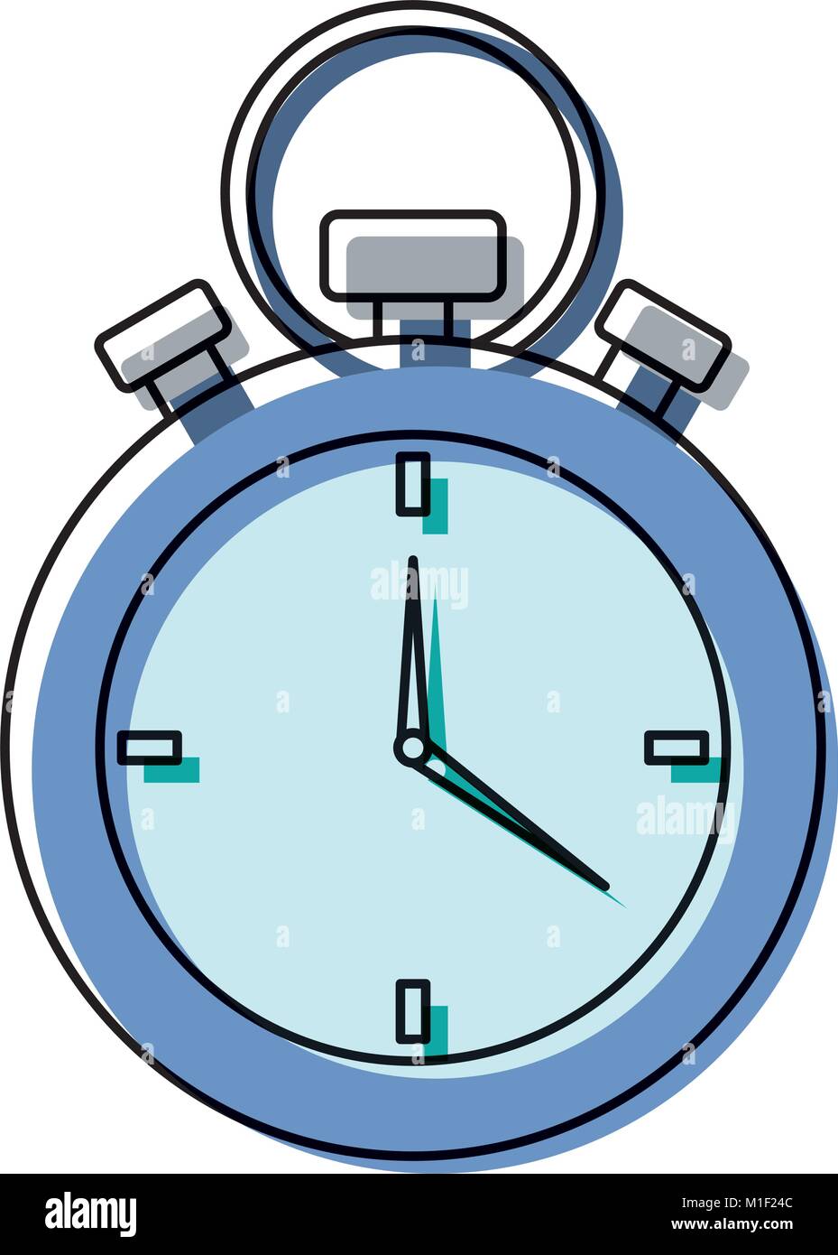 chronometer vector illustration Stock Vector Image & Art - Alamy