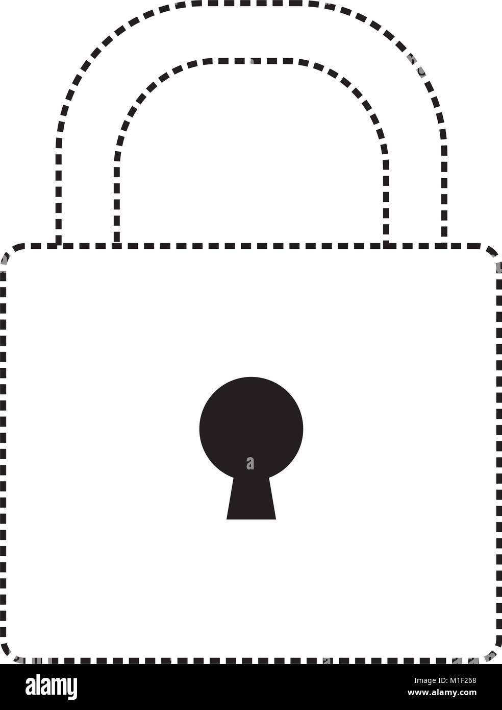 padlock vector illustration Stock Vector Image & Art - Alamy