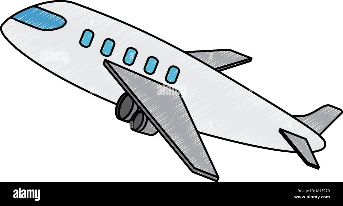 airplane taking off icon vector illustration design Stock Vector Image ...