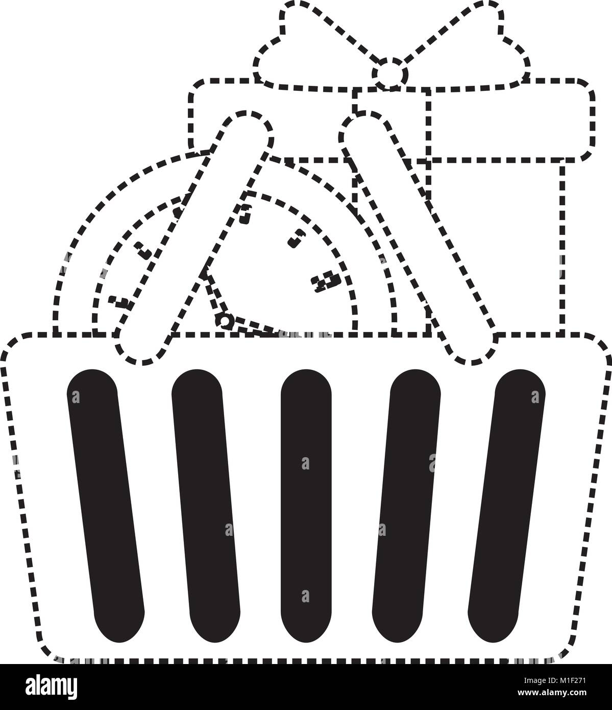 shopping basket design Stock Vector Image & Art - Alamy