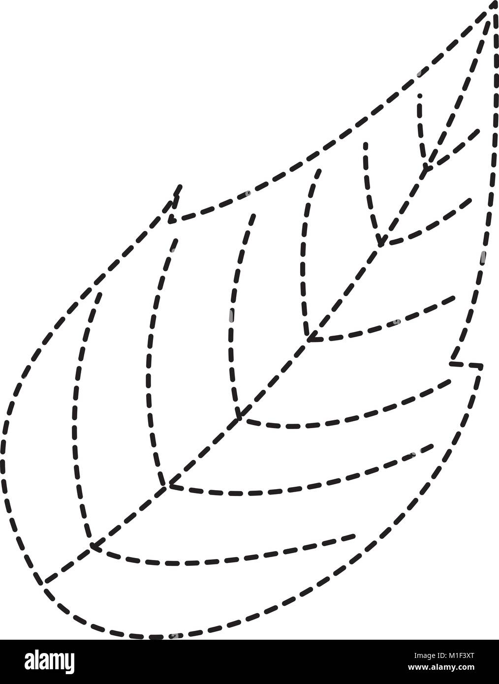 natural leaf botanical spring image Stock Vector Image & Art - Alamy