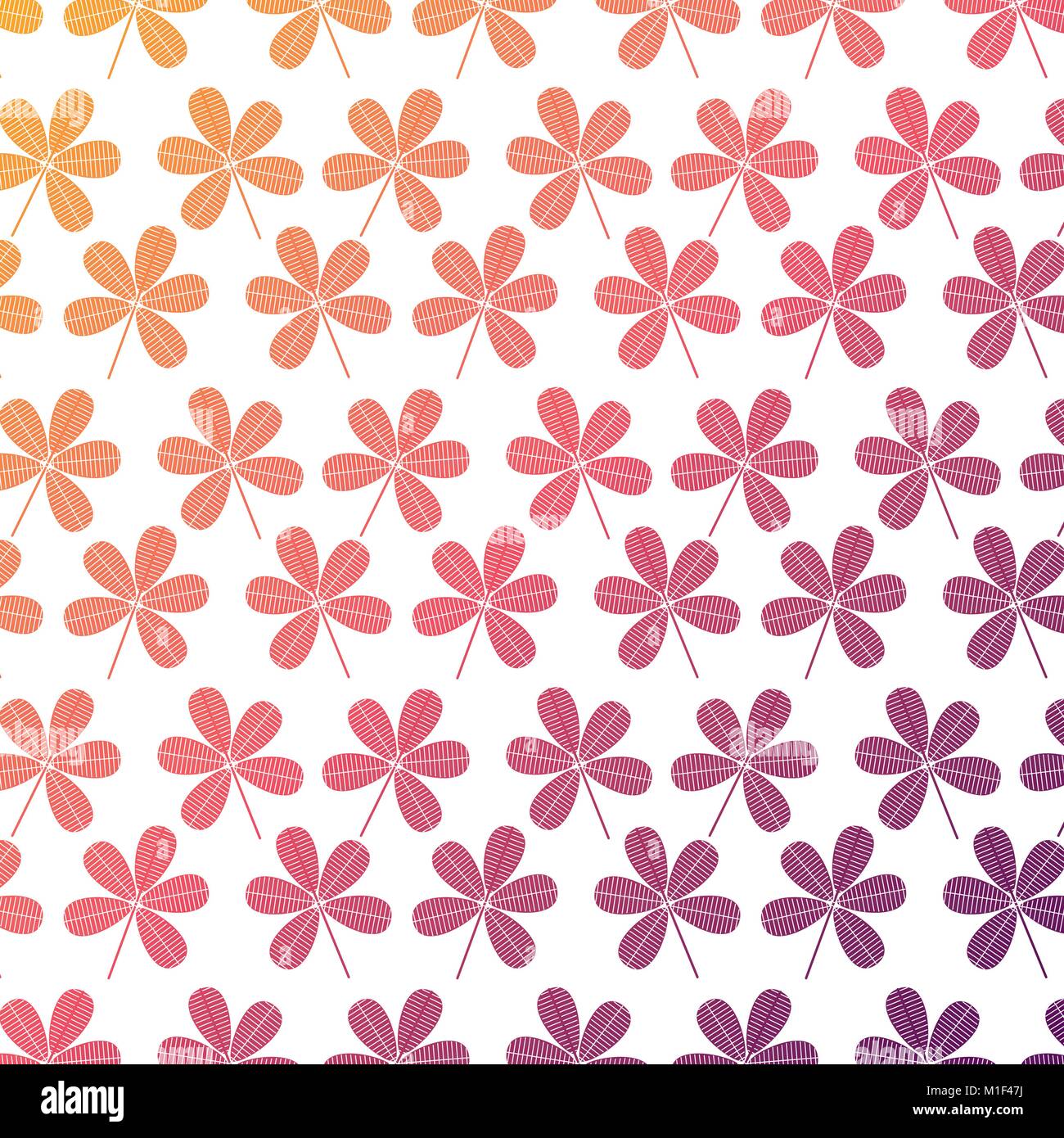 seamless pattern branch plant natural decoration Stock Vector Image ...