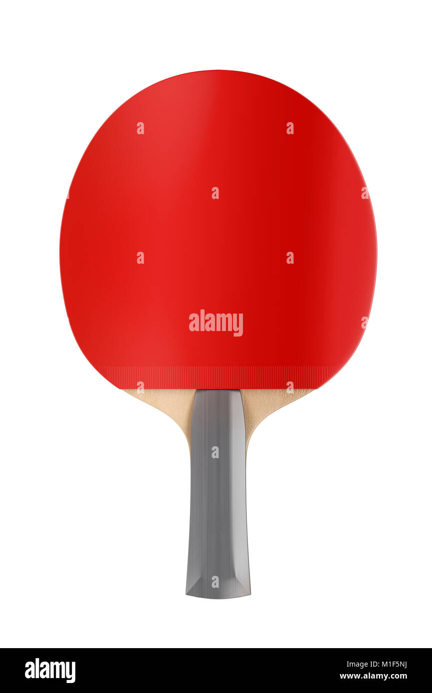 Table tennis racket isolated on white background Stock Photo - Alamy