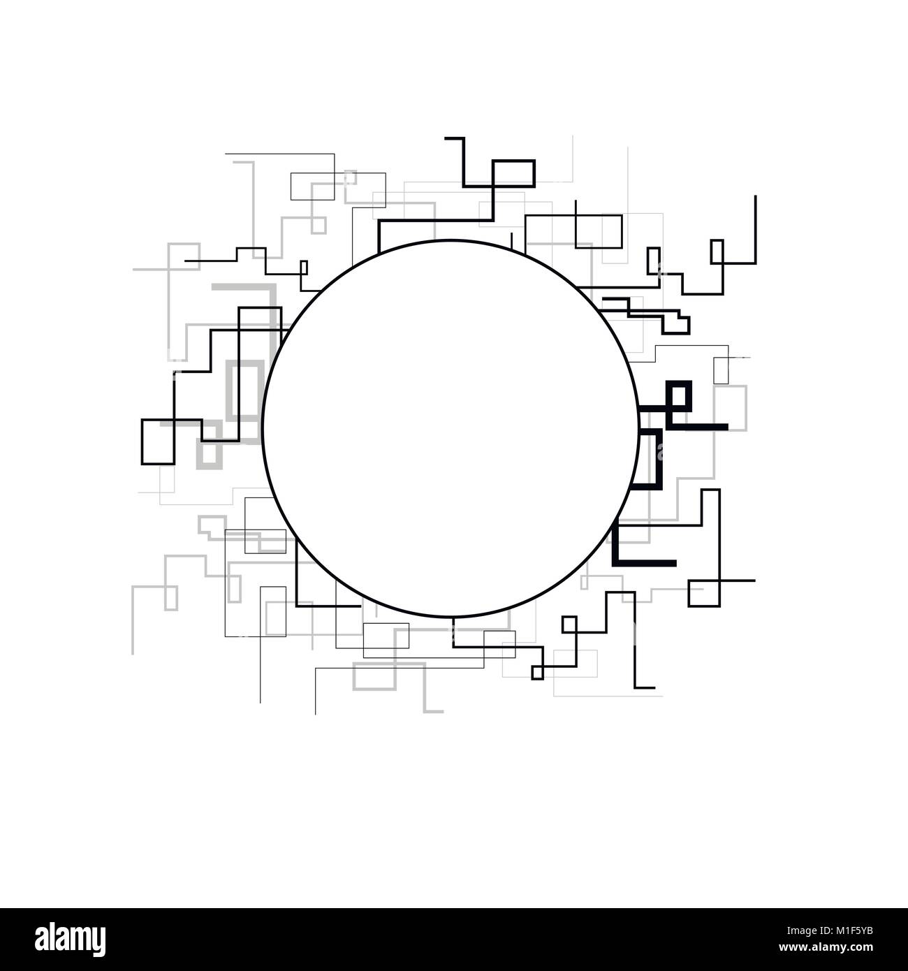 Creative template background abstract Stock Vector Images - Alamy