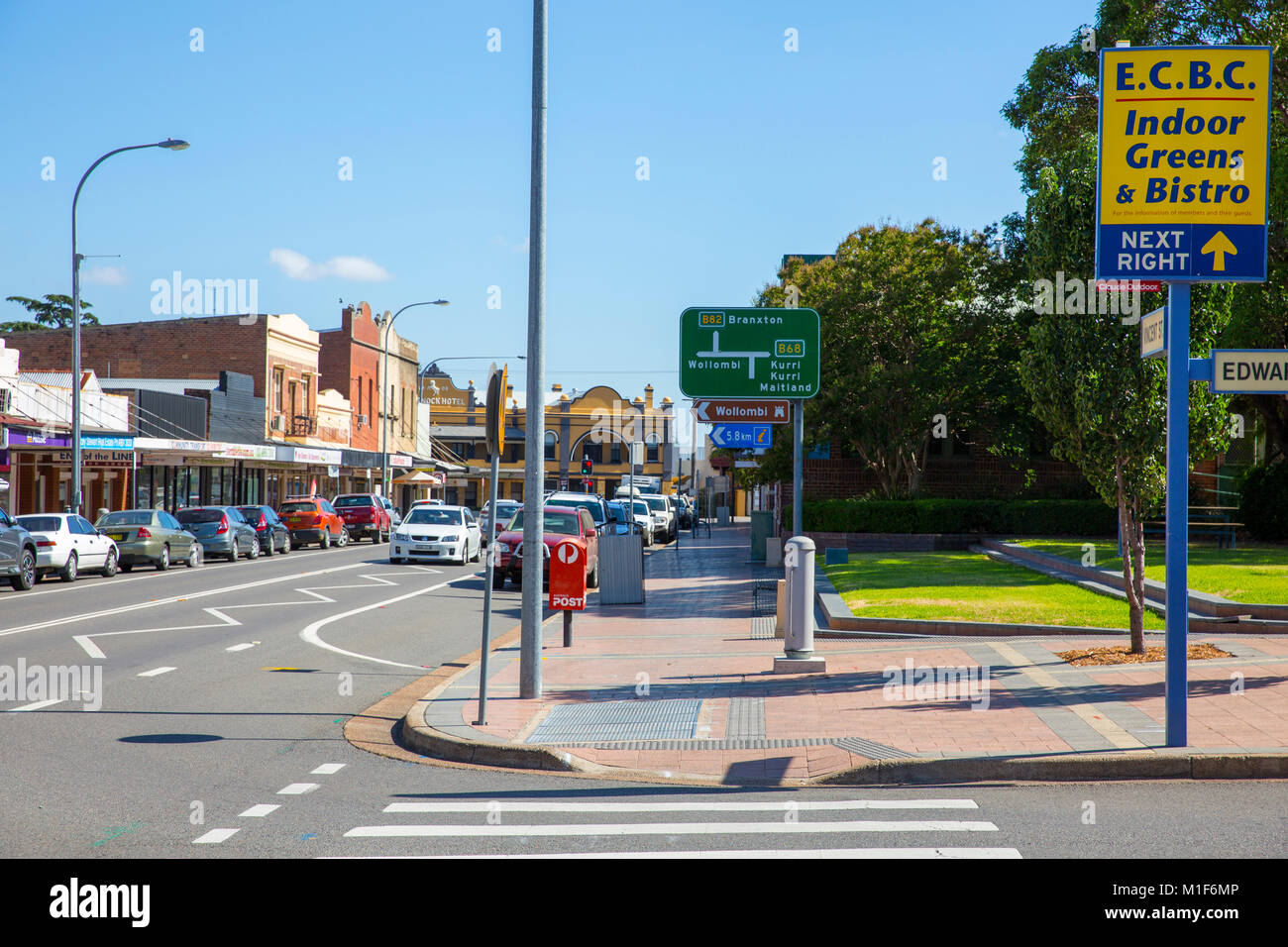 Town centre in Cessnock,Cessnock is a city in the Hunter region of New ...
