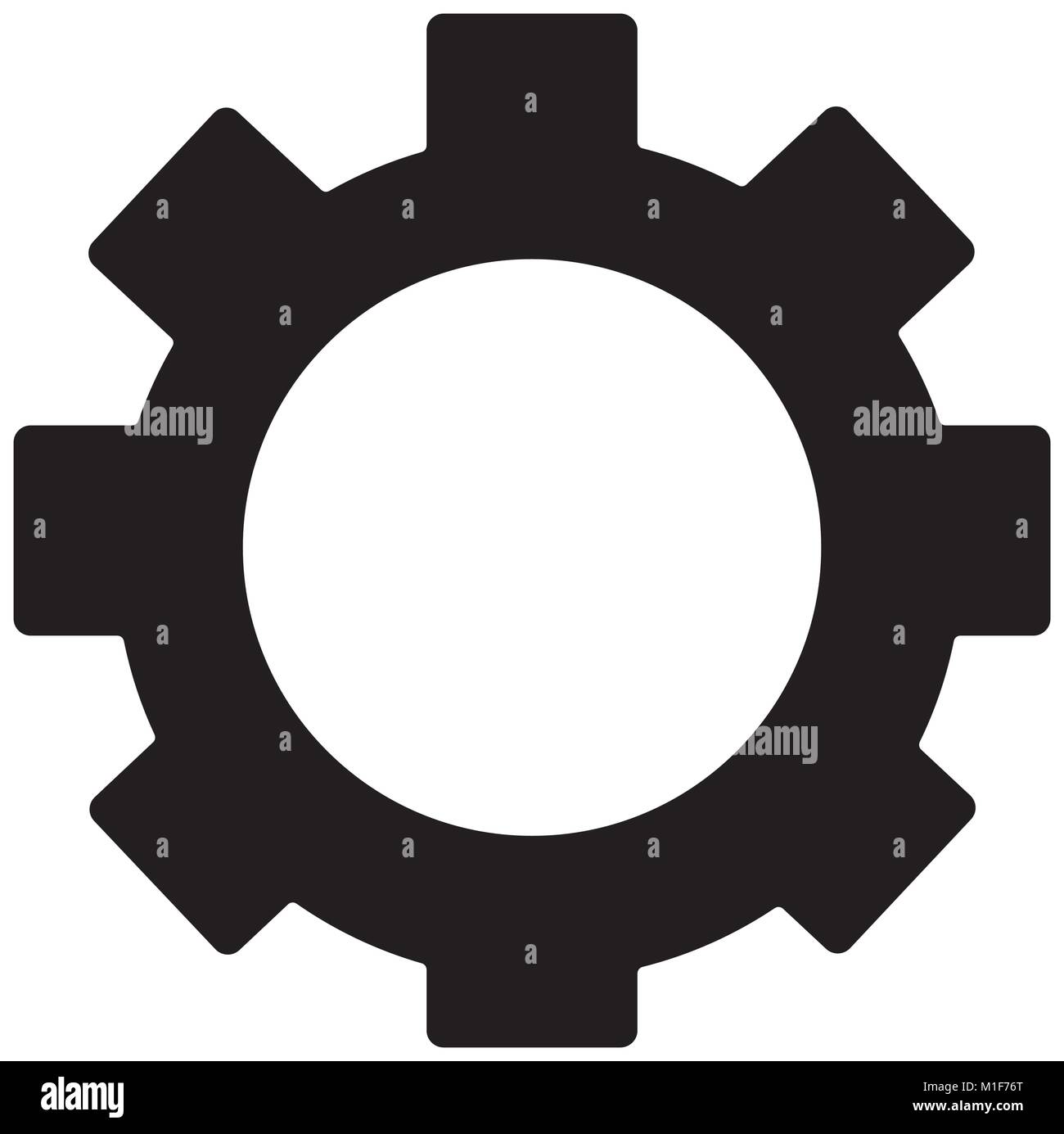 gear setting wheel technology icon Stock Vector Image & Art - Alamy