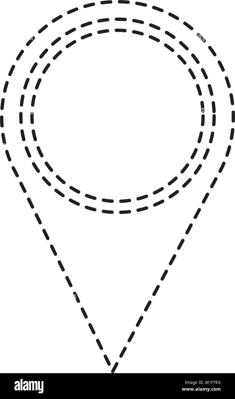 map pointer location navigation icon Stock Vector Image & Art - Alamy