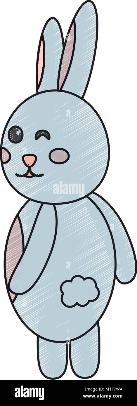 Bunny winking Stock Vector Images - Alamy