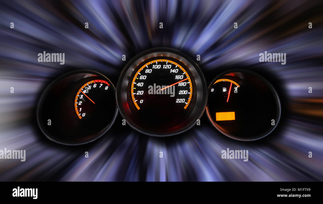 Motorcycle speed meter hi-res stock photography and images - Alamy