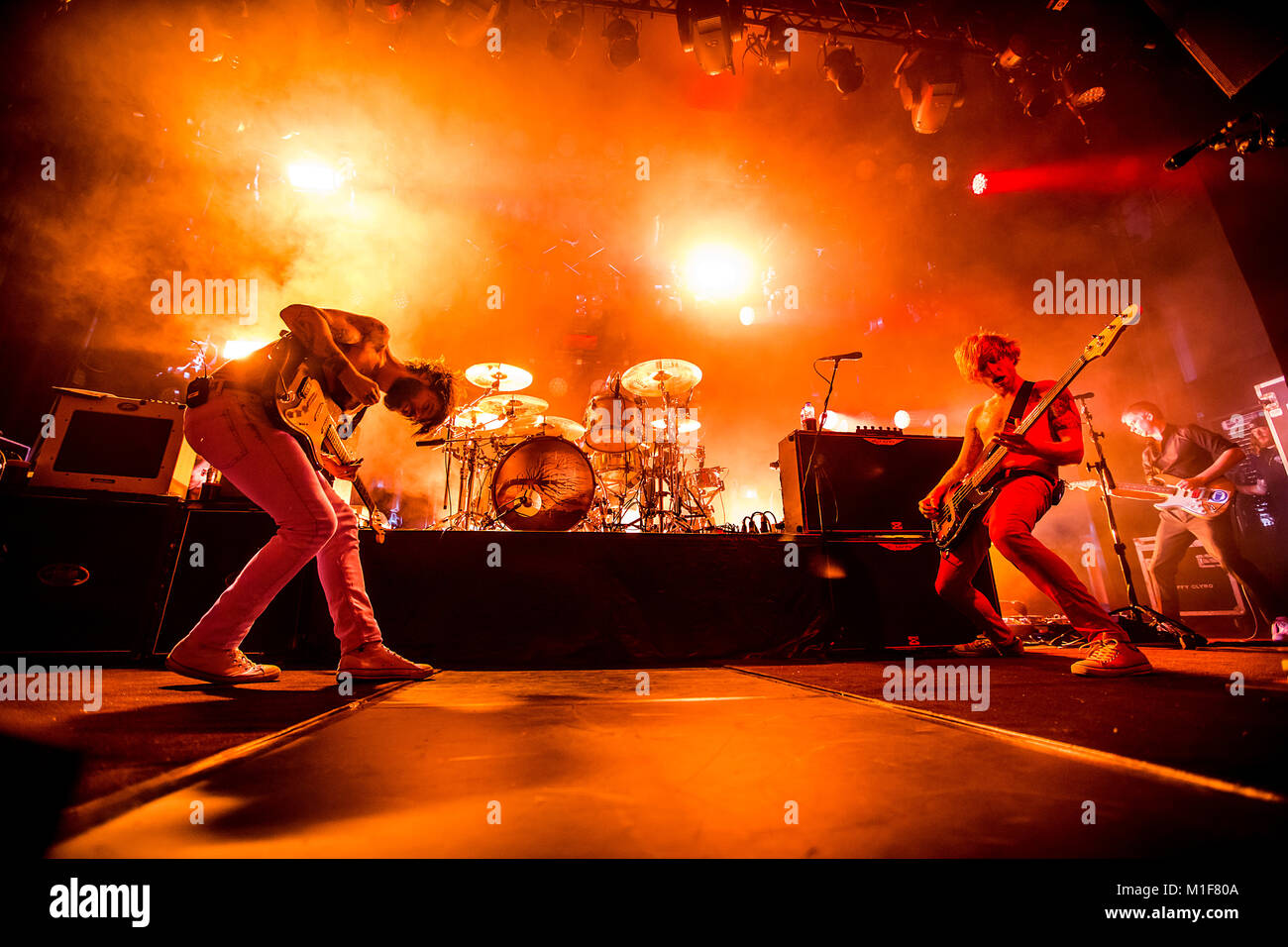 The Scottish rock band Biffy Clyro performs a live concert at USF ...