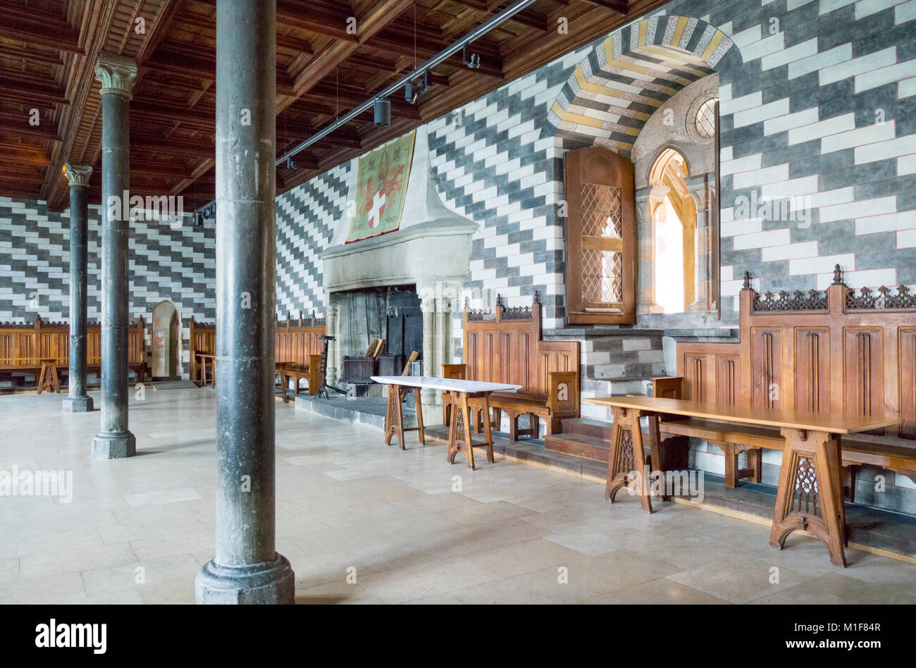 Castle Chillon (inside Or Interior) High Resolution Stock Photography ...