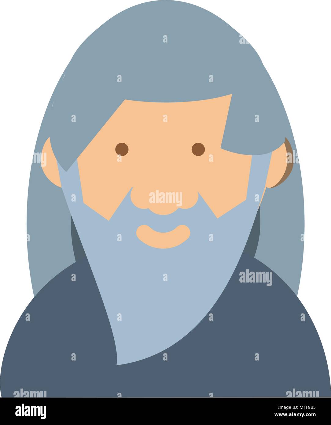 cartoon old man icon Stock Vector Image & Art - Alamy