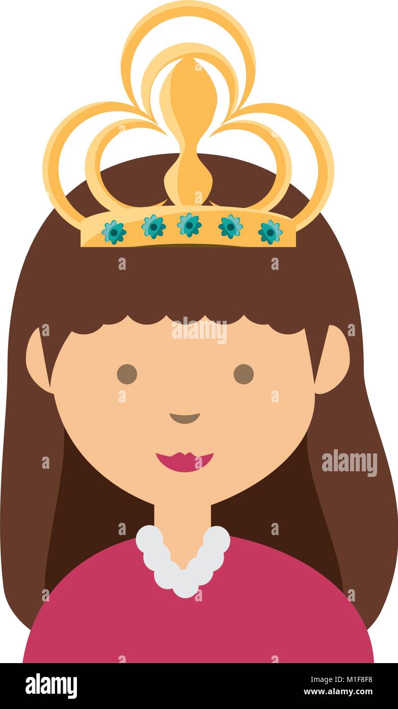 cartoon princess icon Stock Vector Image & Art - Alamy